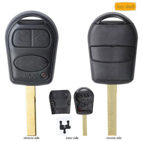 LandRover Car Key Shell 3 Buttons Remote FOB for Range Rover L322 HSE ...